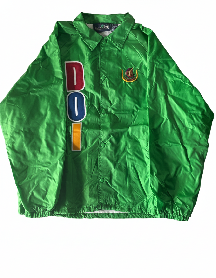 Daughters of Isis DOI - Green Line Jacket With Letters & Crest (Size X ...