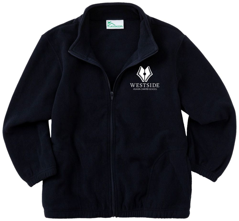 Adult Unisex Polar Fleece Jacket with Embroidered Westside Atlanta Cha ...